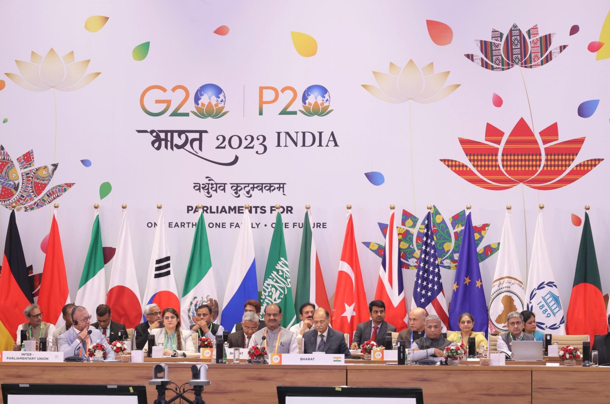 G20:P20: Joint Statement @ 9th G20 Parliamentary Speakers’ Summit - The ...